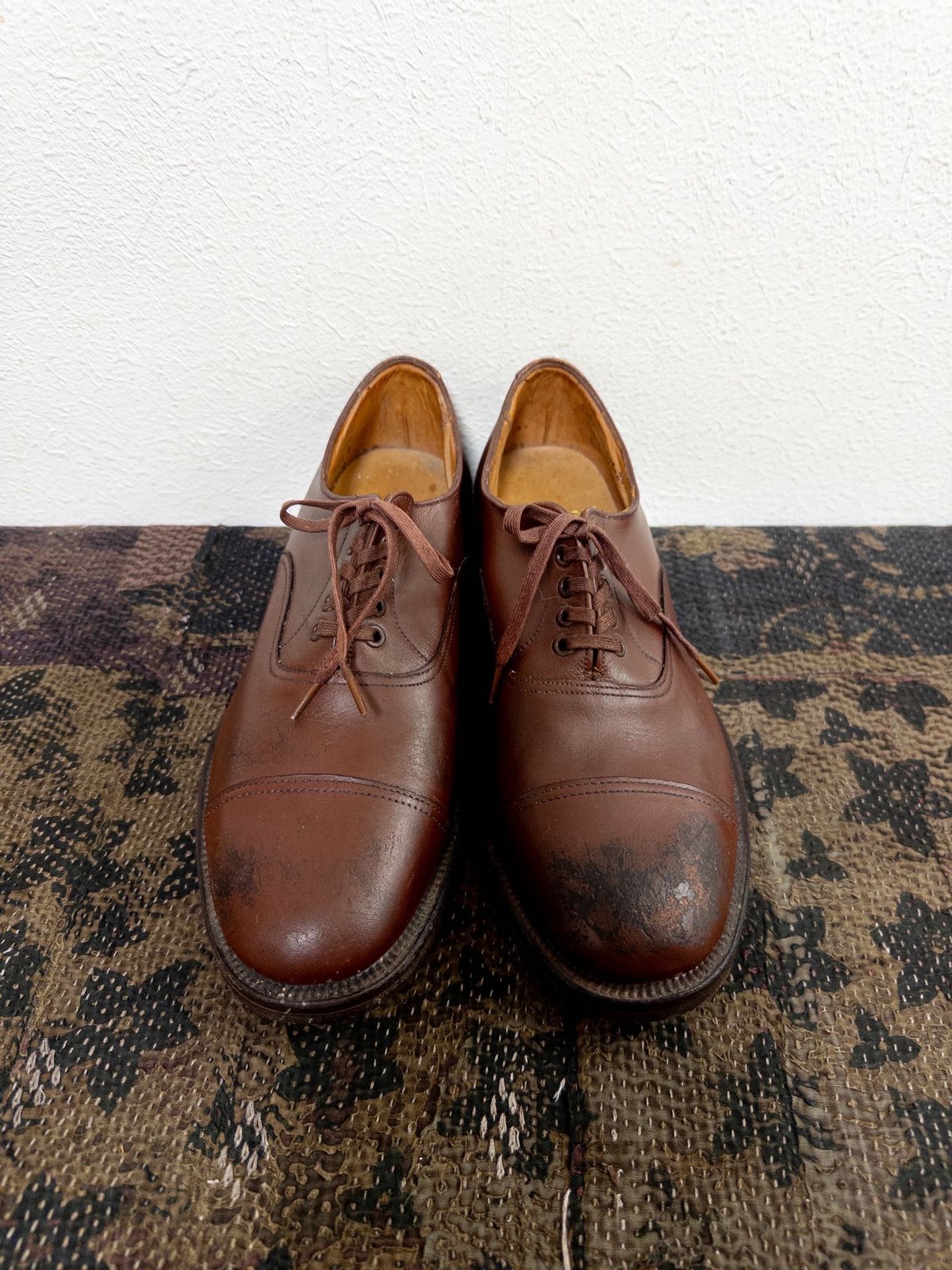 1990 British Army Service Shoes by Sanders. ( U...