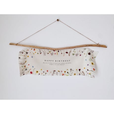 Birthday tapestry /〈mini〉FLOWERS | AWINS.CO