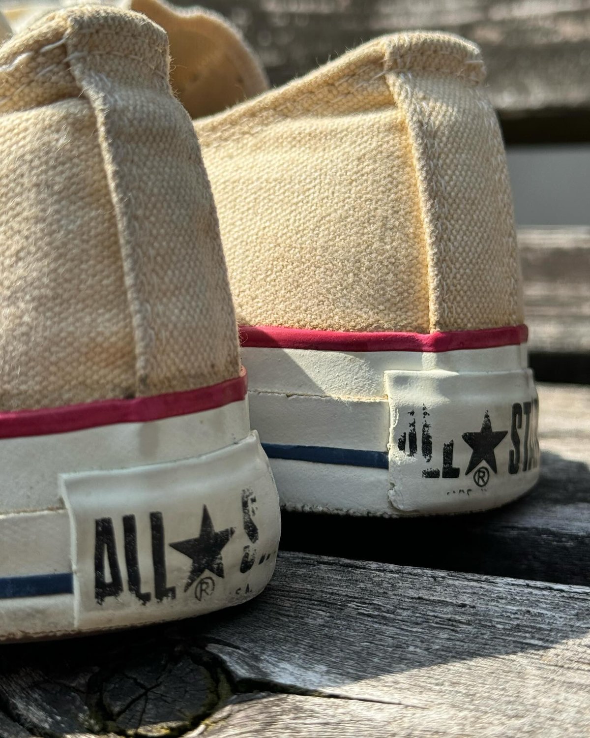 CONVERSE ALL STAR 1990's made in USA🇺🇸 natural...
