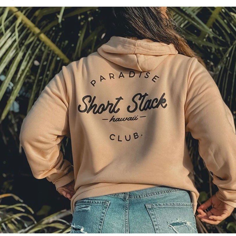 ハワイ Short Stack Hawaii PARADISE CLUB フーディー/パーカー...