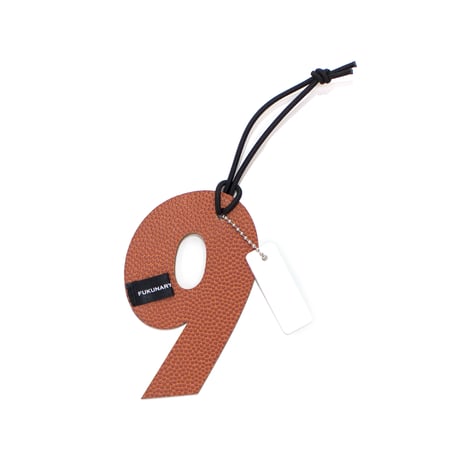 M059 バッグタグ / ブラウン | FUKUNARY