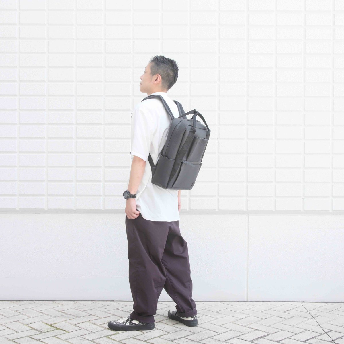 E088 バックパック / ブラック | FUKUNARY