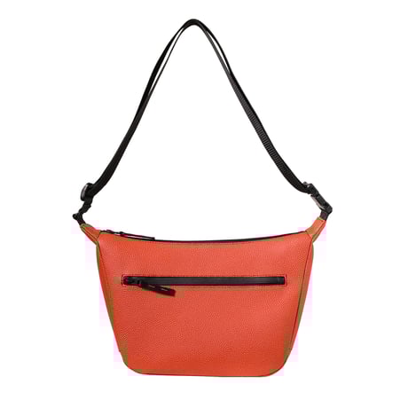 M115 ジップショルダー ブラウン | FUKUNARY