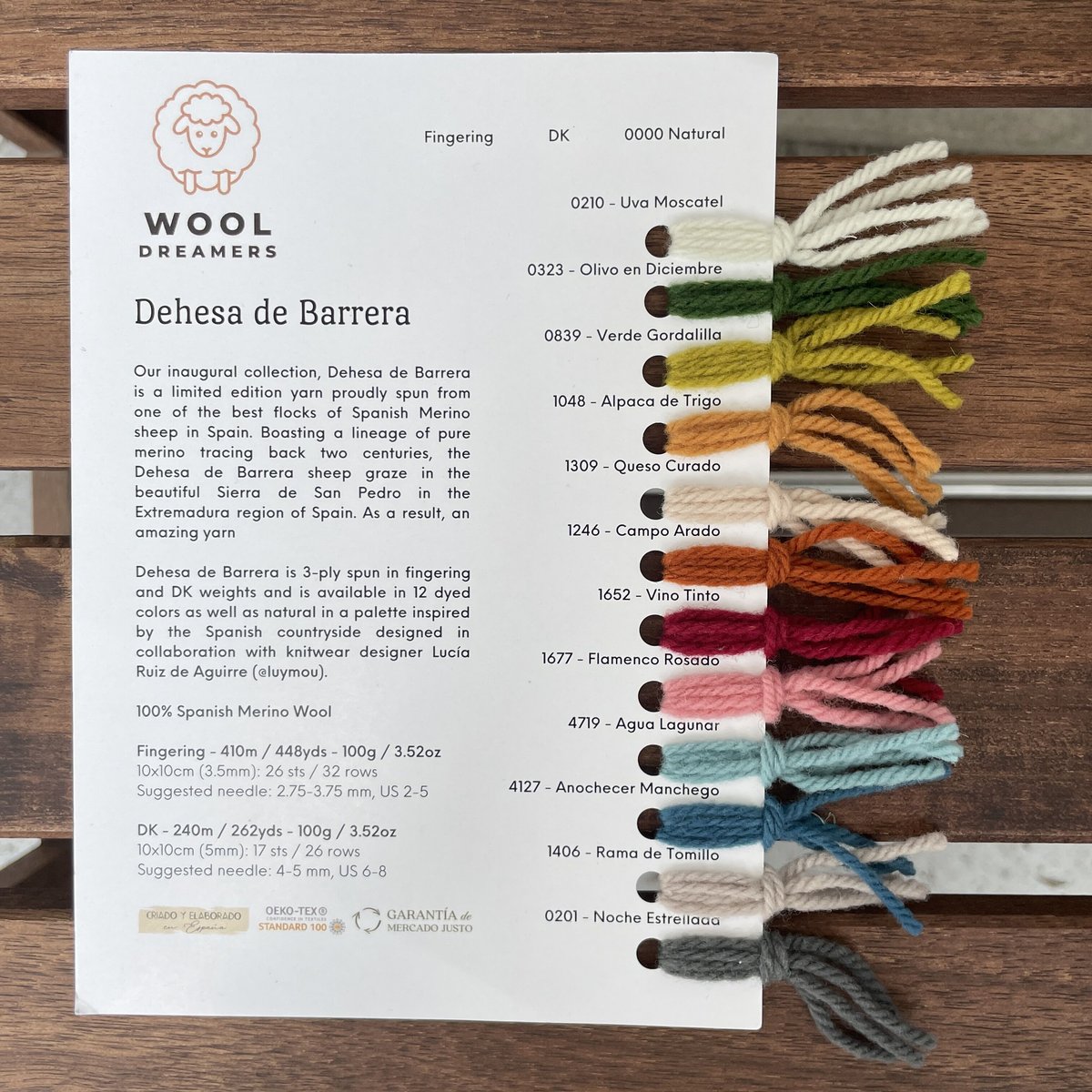 Wool Dreamers DEHESA DE BARRERA DK | EYLUL yarns