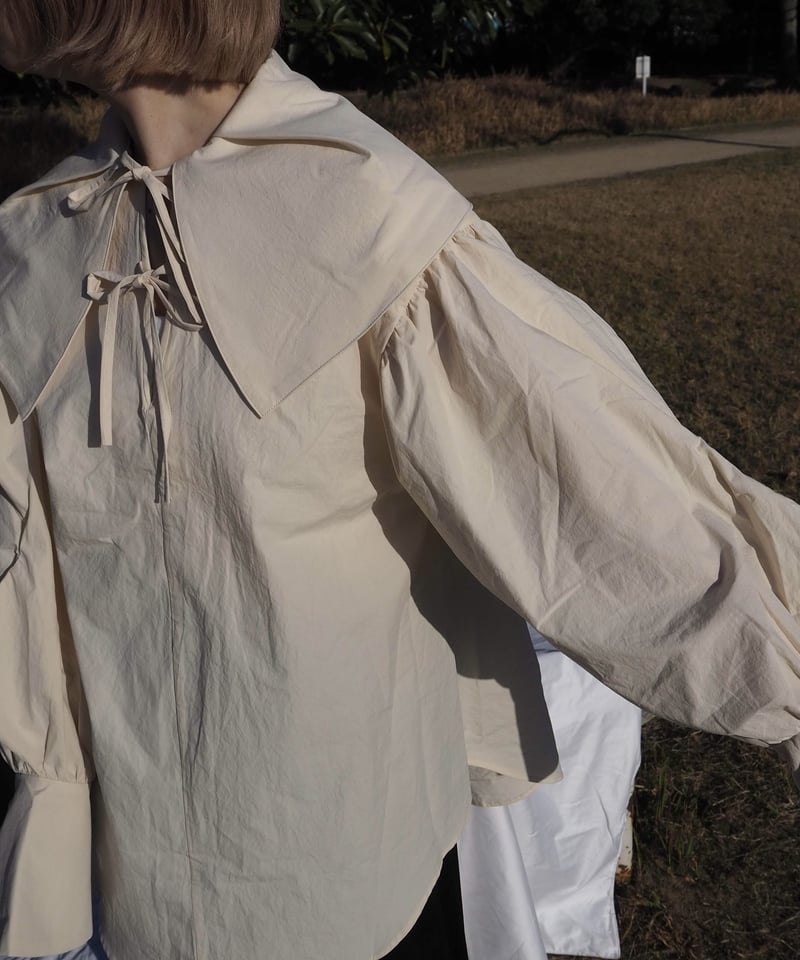 DECO depuis 1985 -cloud sleeve shirt- | melange DECO depuis 1985 -cloud sleeve shirt- | melange