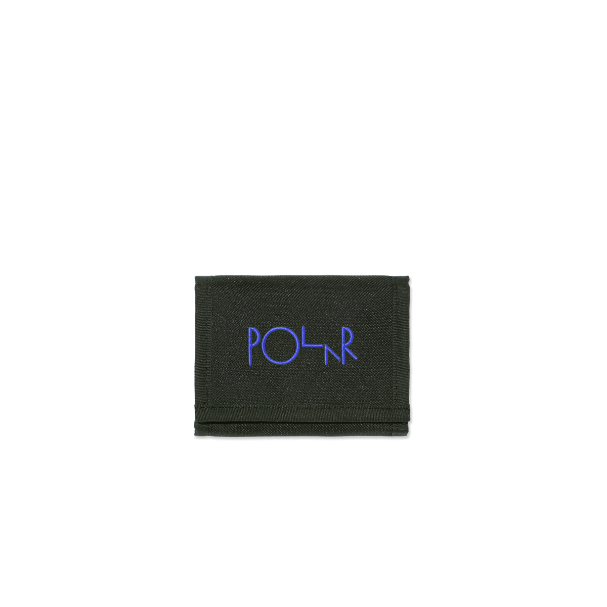 POLAR SKATE CO. KEY WALLET SCRIPT LOGO BLACK