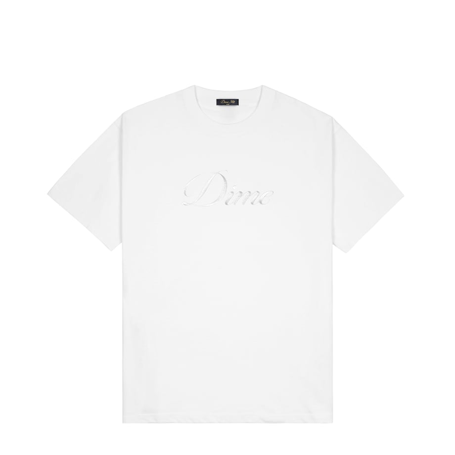 DIME CURSIVE TEE WHITE | PROV ONLINE STORE