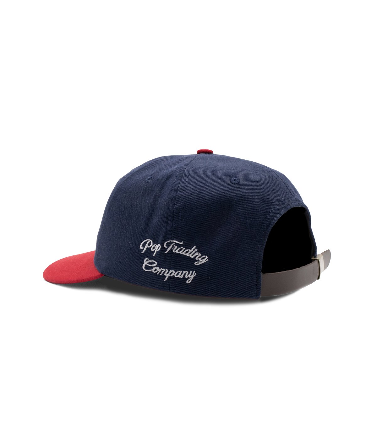 POP TRADING COMPANY O SIXPANEL HAT NAVY / GOJI ...