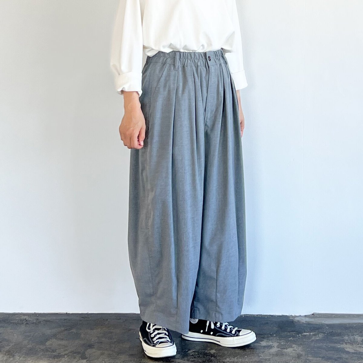 T/R TROPICAL CROPPED CIRCUS PANTS TRトロ クロップ T/R TROPICAL CROPPED CIRCUS PANTS TRトロ クロップ