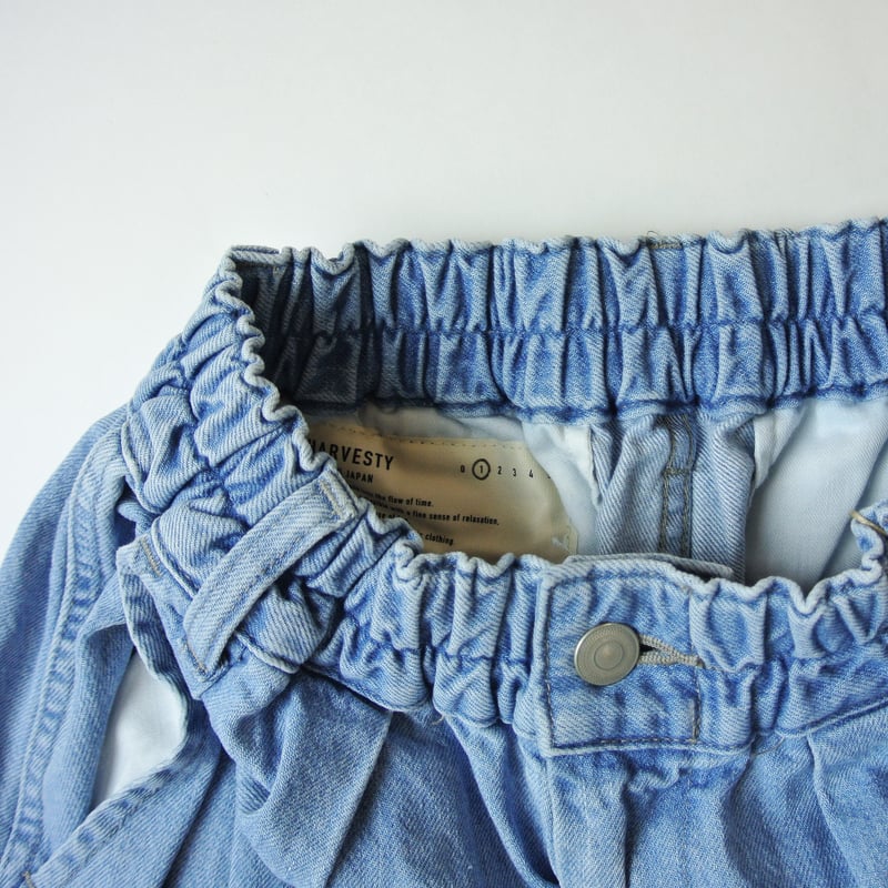 DENIM CIRCUS PANTS デニムサーカスパンツ / ライトブルー DENIM CIRCUS PANTS デニムサーカスパンツ / ライトブルー