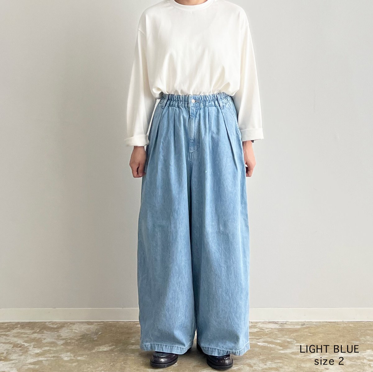 DENIM CIRCUS BAGGY PANTS デニムサーカスバギーパンツ / ライト DENIM CIRCUS BAGGY PANTS デニムサーカスバギーパンツ / ライト