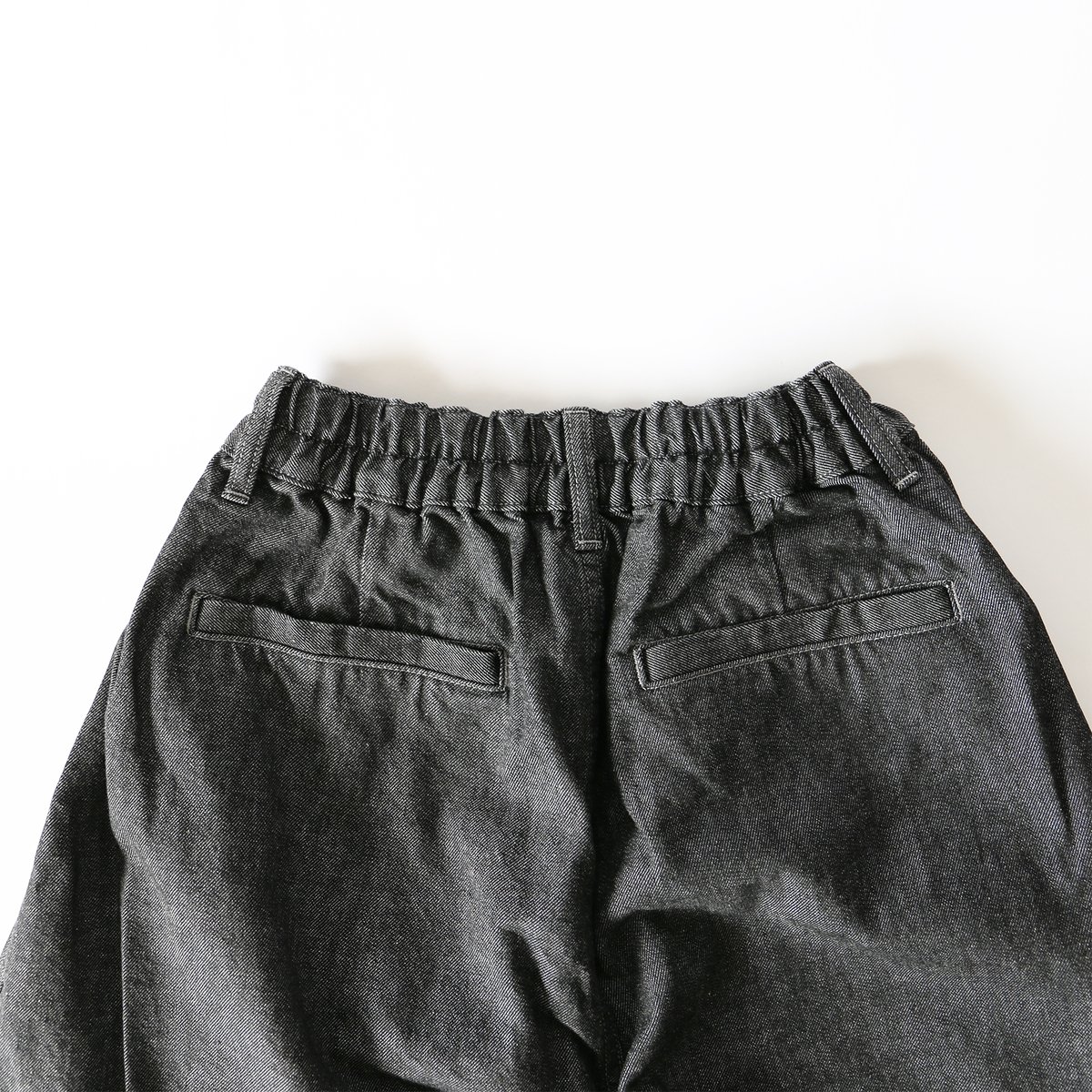BLACK DENIM CIRCUS BAGGY_BLACK ONE WASH ブラックデニ BLACK DENIM CIRCUS BAGGY_BLACK ONE WASH ブラックデニ