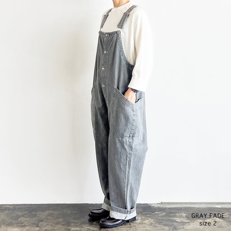 USED DENIM OVERALLS(ユーズドデニム オーバーオール)A12420 USED DENIM OVERALLS(ユーズドデニム オーバーオール)A12420