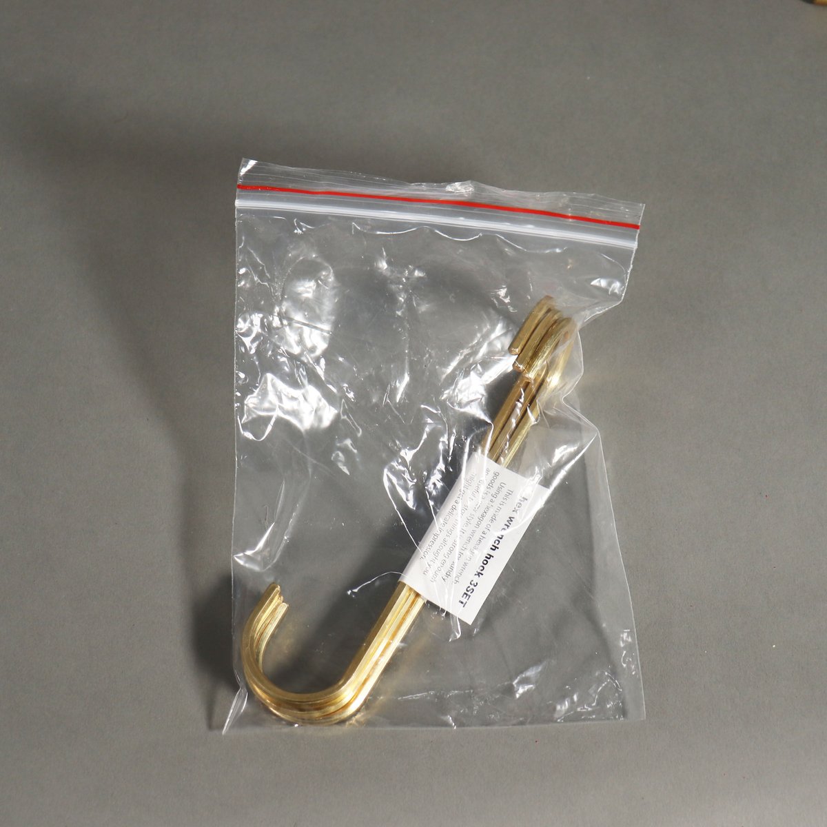 J. hex wrench hook 3SET(Brass) | romo