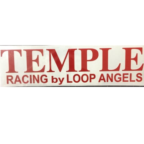 TEMPLE LOOP ANGELS切り抜き反射ステッカー | TEMPLE