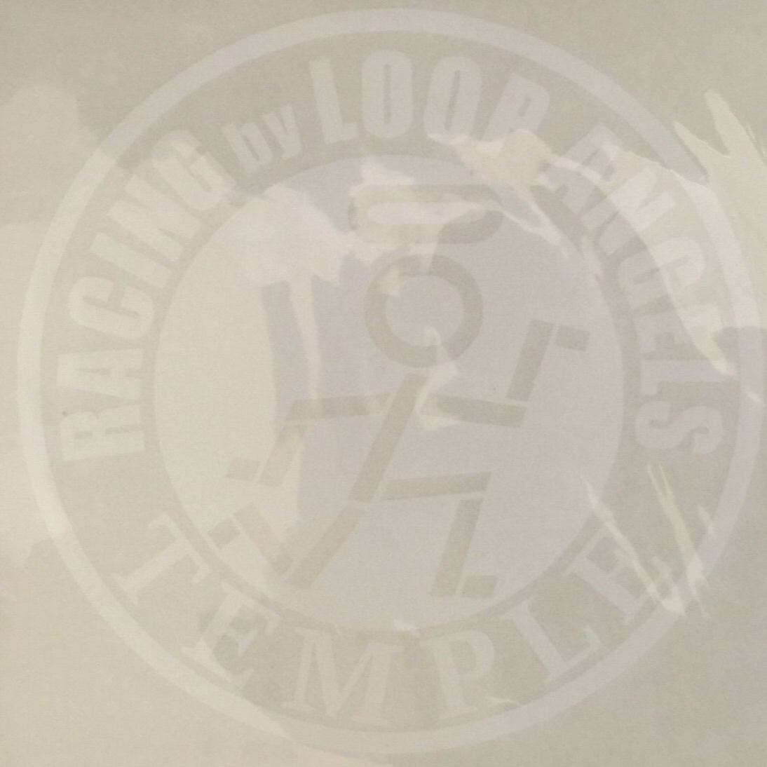 LOOP ANGELS サークル切り抜きステッカー | TEMPLE