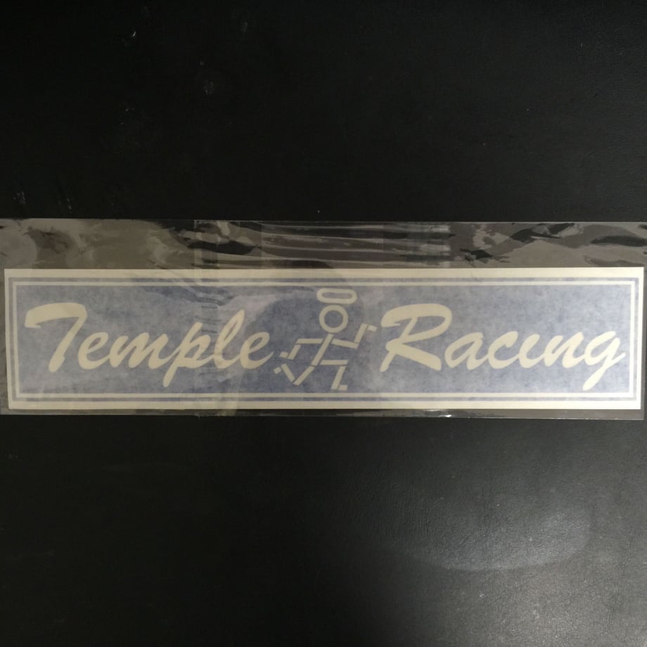 Temple Racing 筆記カッティングステッカー | TEMPLE