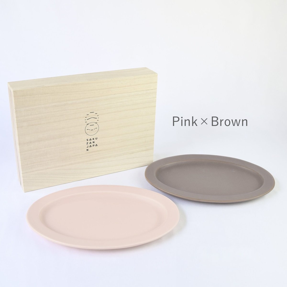 Sara Oval M ペア 木箱入り（帯巻き包装） | SAKUZAN 公式オンラインストア