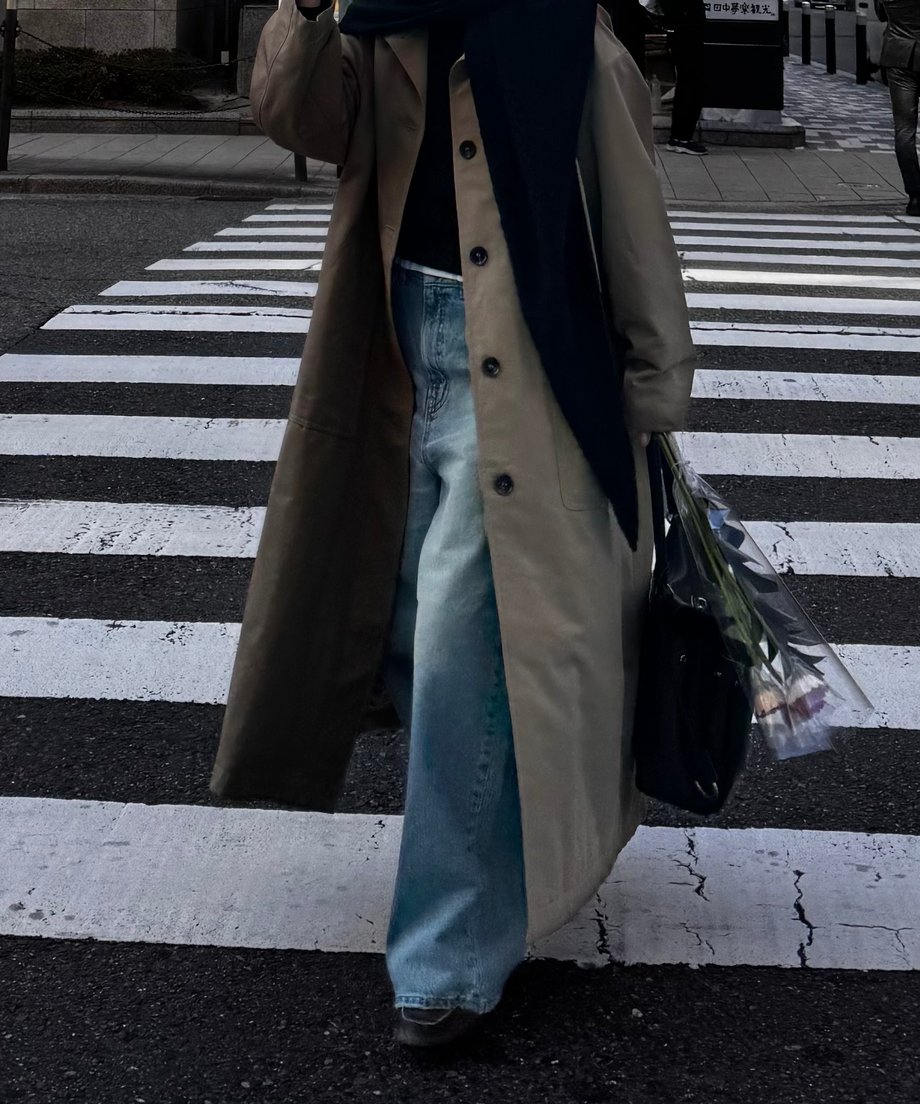 [FASHIRU × EDWIN]vintage wide straight denim(Ja...