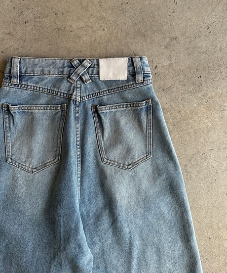 loose denim pants/2size | F A S H I R U