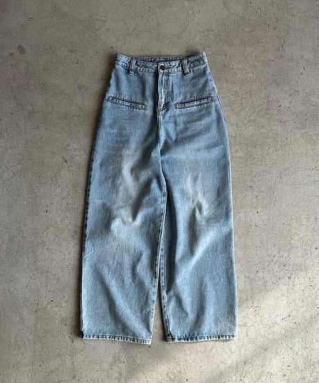 loose denim pants/2size | F A S H I R U