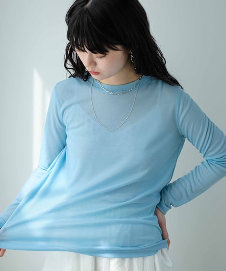 sheer knit/2type/5color | F A S H I R U