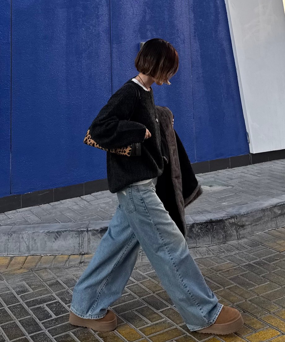[FASHIRU × EDWIN]vintage wide straight denim(Ja...