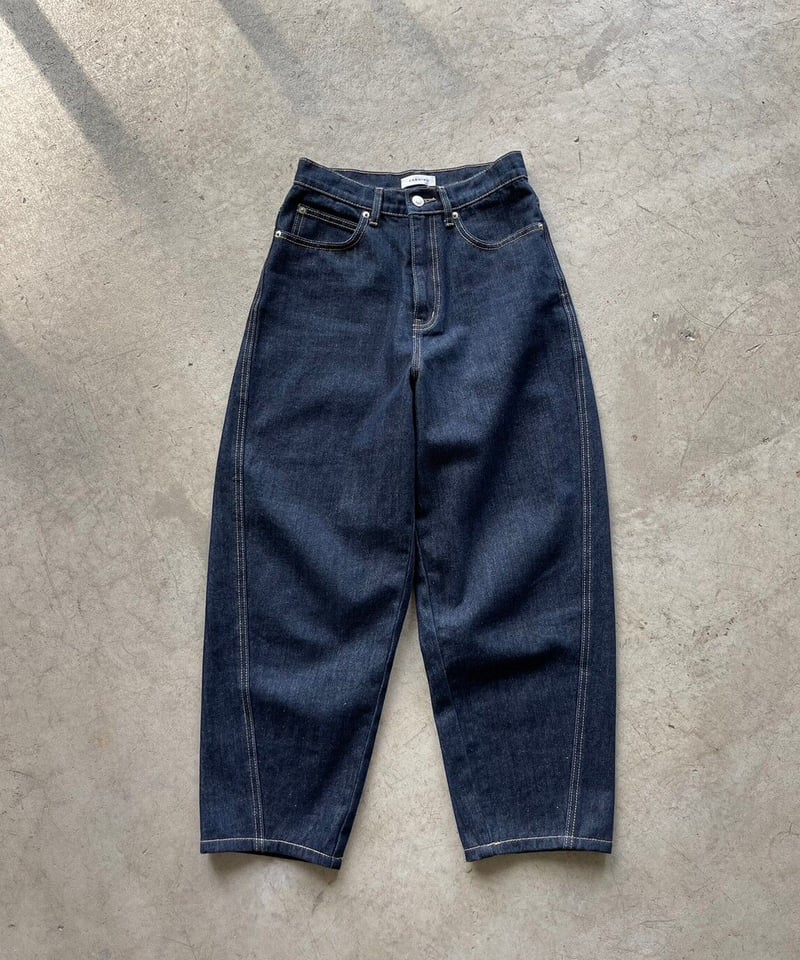 curve denim pants/2color/2size(setup対応) | F A S curve denim pants/2color/2size(setup対応) | F A S