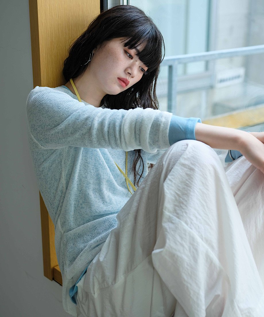 sheer knit/2type/5color | F A S H I R U