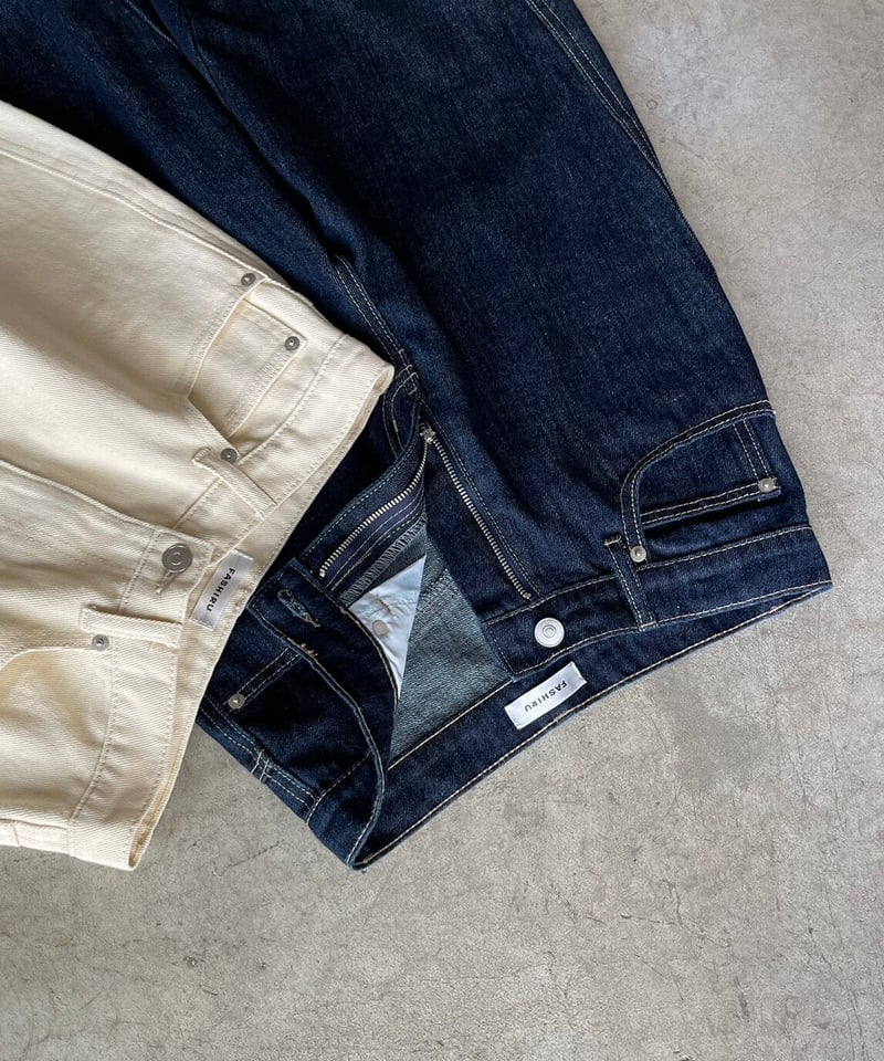 curve denim pants/2color/2size(setup対応) | F A S curve denim pants/2color/2size(setup対応) | F A S