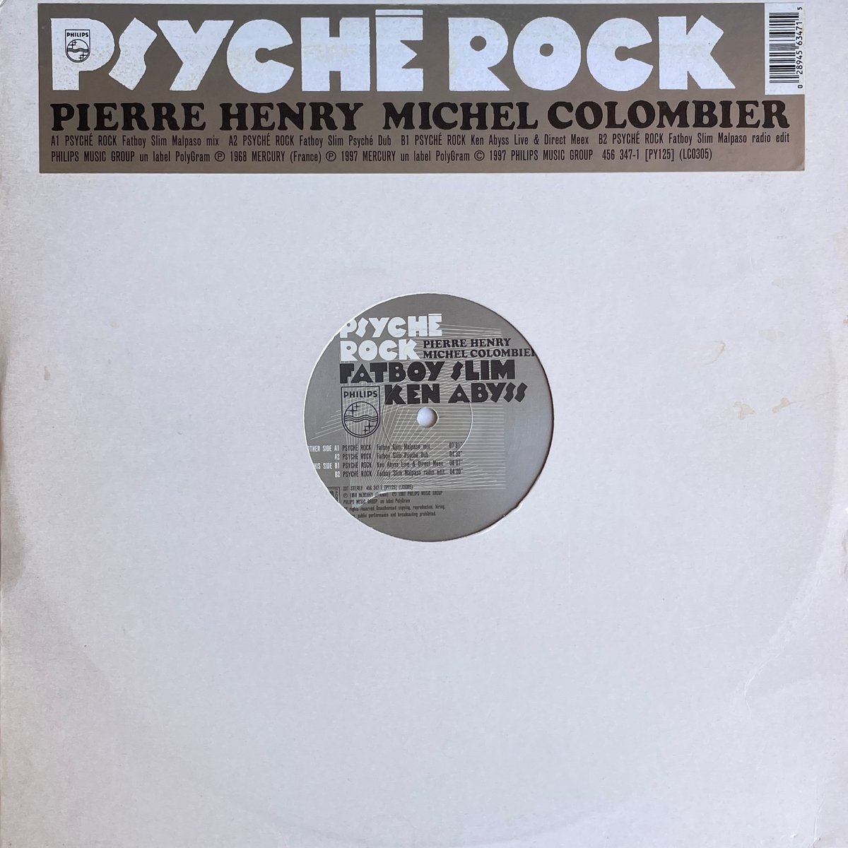 PIERRE HENRY, MICHEL COLOMBIER / Psyché Rock