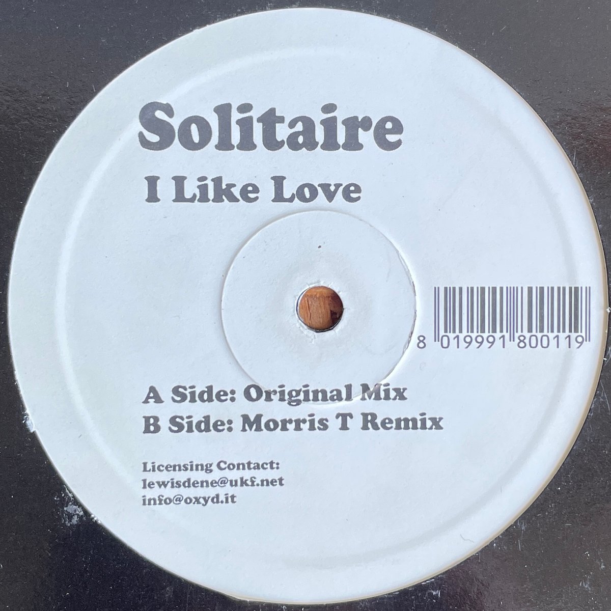 SOLITAIRE / I Like Love | Oscillators Merchandi...