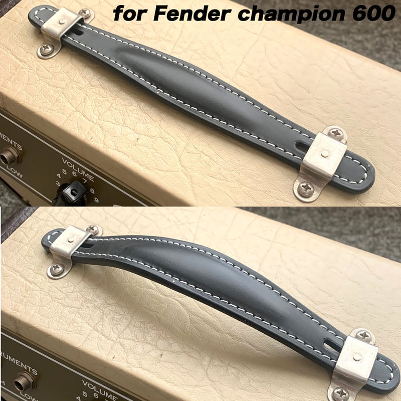 Fender ギターアンプ交換用 レザーハンドル/持ち手 - CHAMPION Fender ギターアンプ交換用 レザーハンドル/持ち手 - CHAMPION