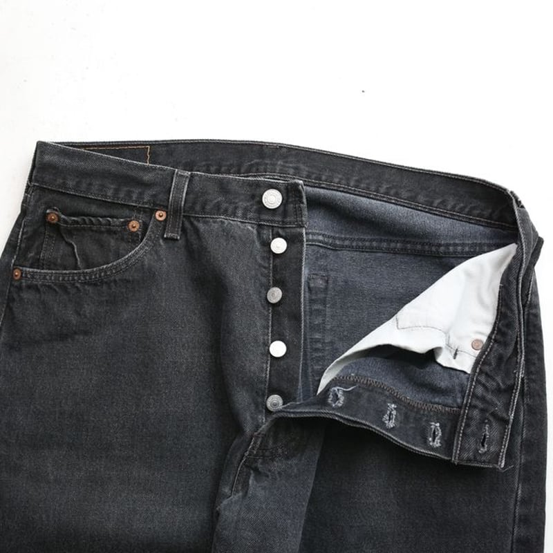 Levi's 501 Black Denim Pants MADE IN USA | Strato Levi's 501 Black Denim Pants MADE IN USA | Strato