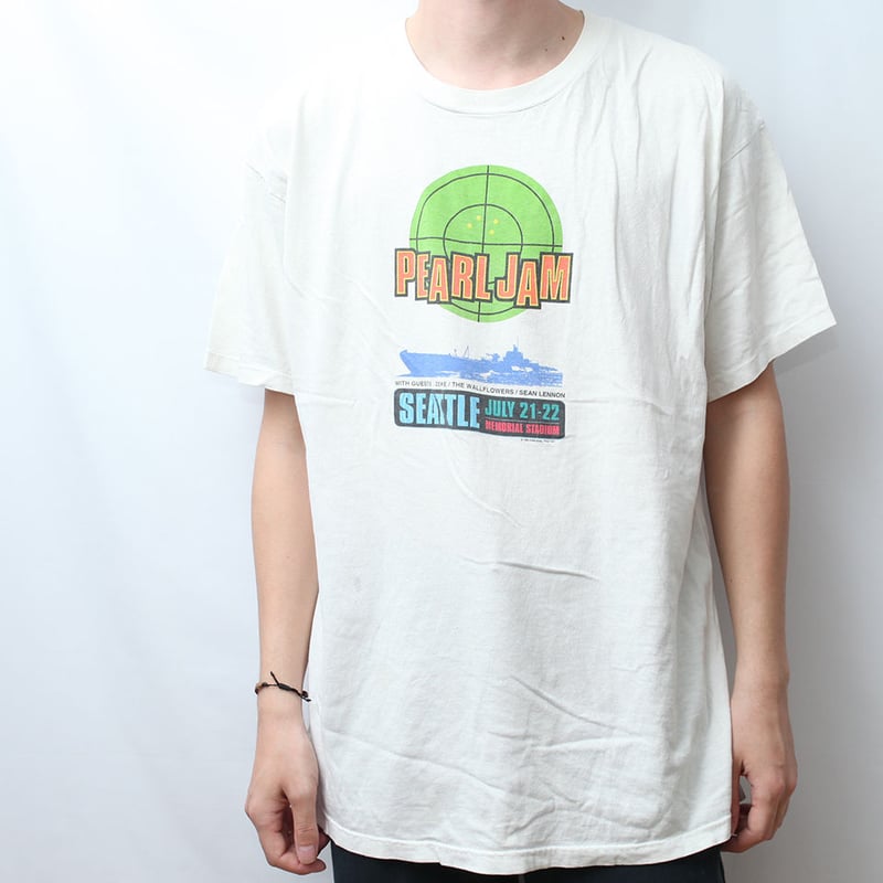 パールジャム バンドTシャツ Pearl Jam T-Shirt | Strato パールジャム バンドTシャツ Pearl Jam T-Shirt | Strato