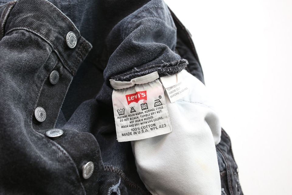 Levi's 501 Black Denim Pants MADE IN USA | Strato Levi's 501 Black Denim Pants MADE IN USA | Strato