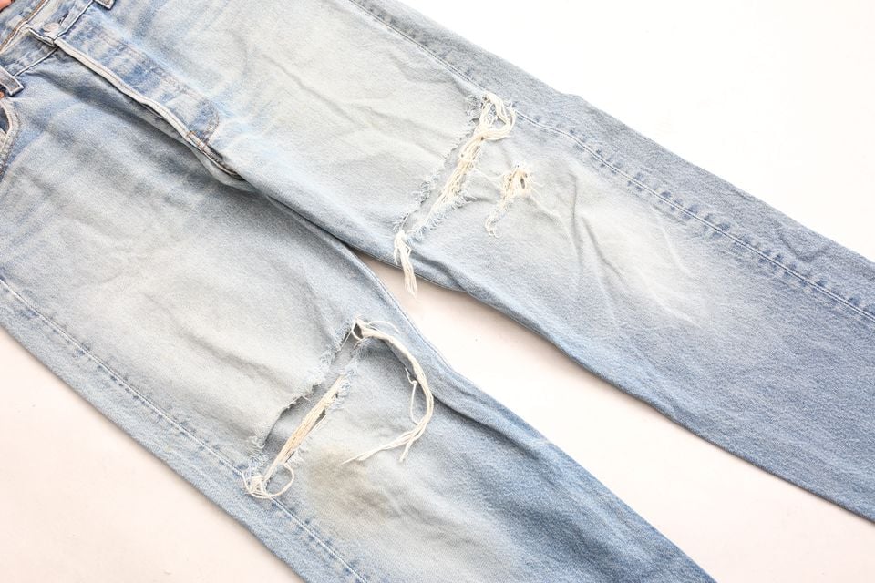90s Levi's 501 Damage Denim Pants MADE IN USA