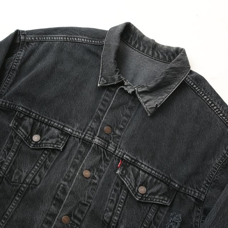 90's Levi's 70507-4858 Black Denim Jacket MADE 90's Levi's 70507-4858 Black Denim Jacket MADE