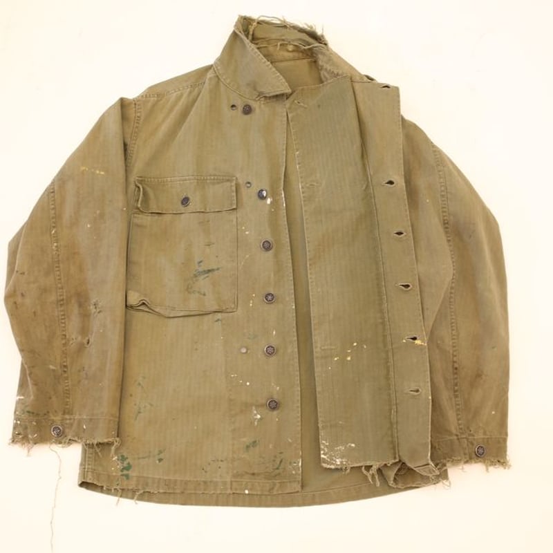40's U.S.ARMY Military M-43 13Star HBT Jacket | 40's U.S.ARMY Military M-43 13Star HBT Jacket |