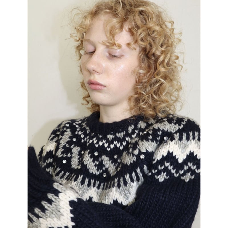 bijou Nordic knit (3color) | épine bijou Nordic knit (3color) | épine