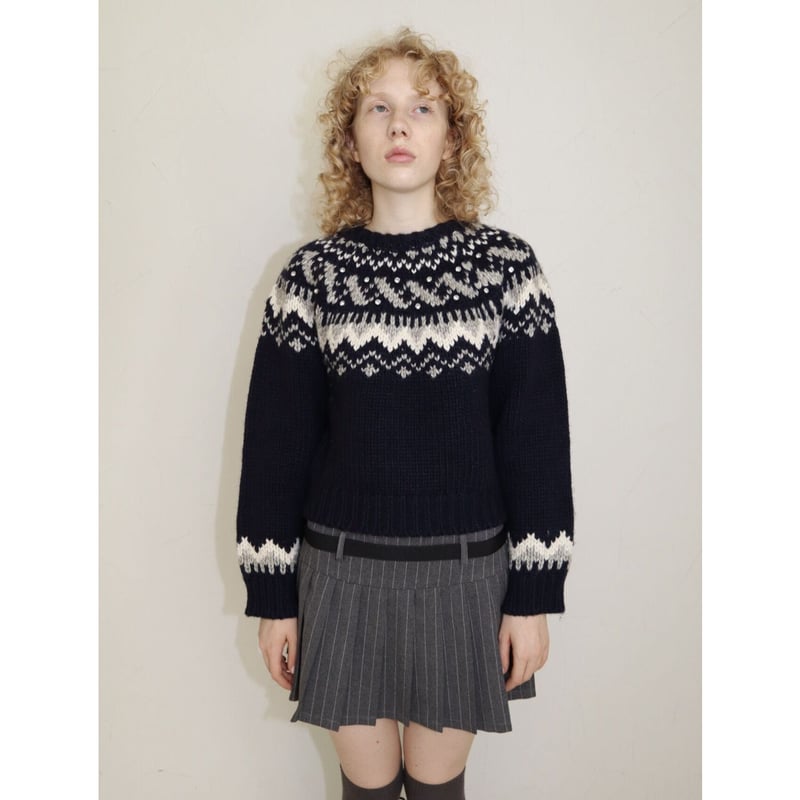 bijou Nordic knit (3color) | épine bijou Nordic knit (3color) | épine