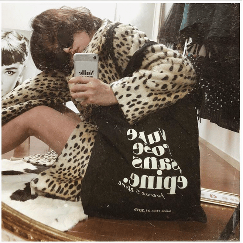 épine original canvas tote bag black | épine épine original canvas tote bag black | épine