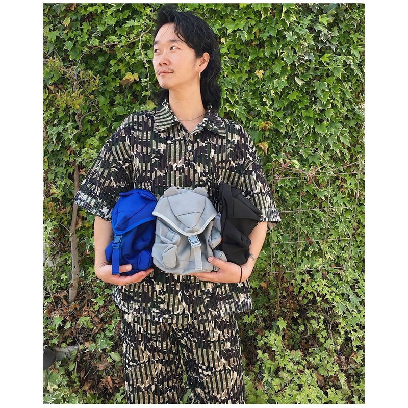 PHINGERIN「CUMALICE POUCH」grey. | gouter le cabinet PHINGERIN「CUMALICE POUCH」grey. | gouter le cabinet