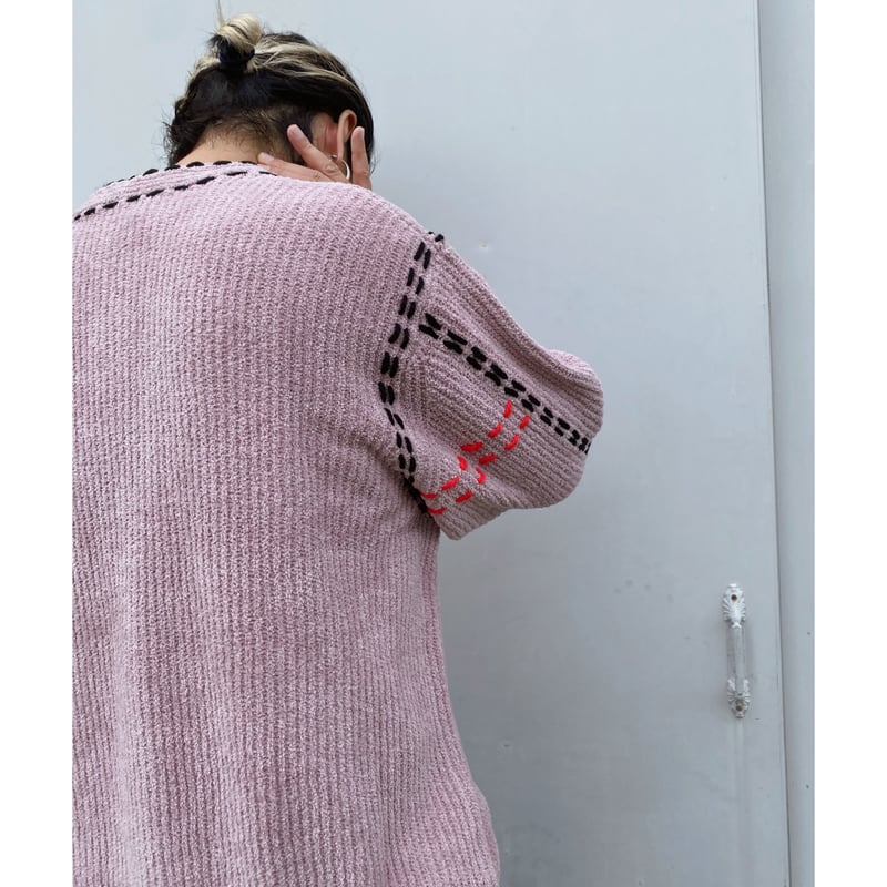 PHINGERIN「PG-1 CARDIGAN」m/pink. | gouter le cab PHINGERIN「PG-1 CARDIGAN」m/pink. | gouter le cab