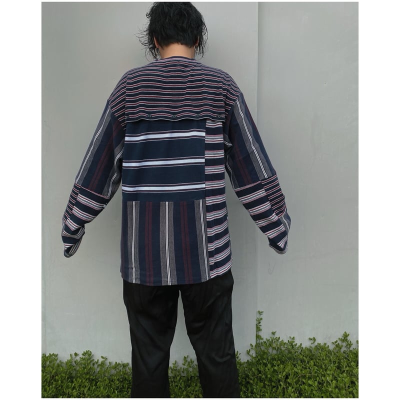 MALION vintage「bust&back open border l/s-T (C) MALION vintage「bust&back open border l/s-T (C)
