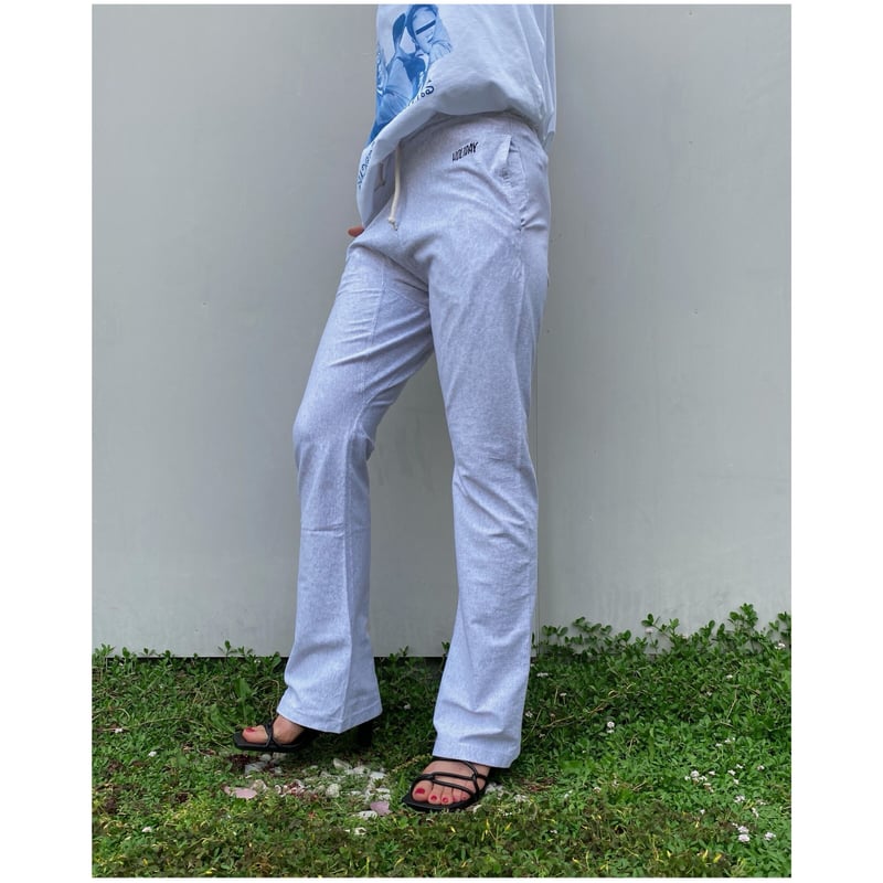 HOLIDAY「SUPER FINE DRY FLARE PANTS」H.GRAY. | go HOLIDAY「SUPER FINE DRY FLARE PANTS」H.GRAY. | go