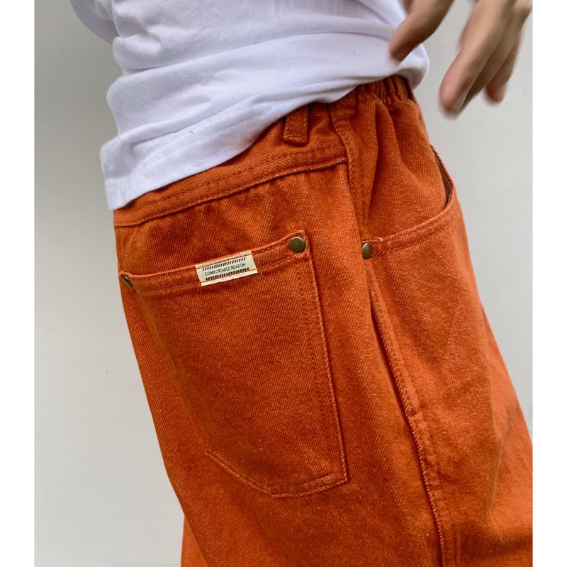 COMFORTABLE REASON「Rodeo Slacks」orange. | goute COMFORTABLE REASON「Rodeo Slacks」orange. | goute