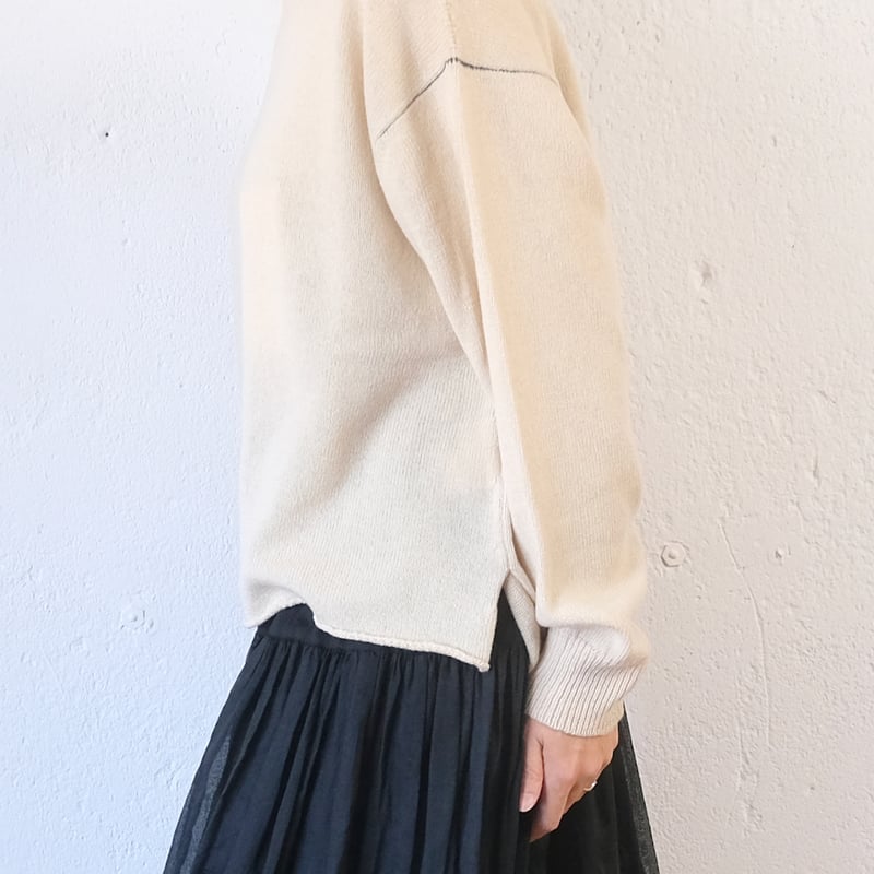 suzuki takayuki (スズキタカユキ) knitted pullover カシミヤ suzuki takayuki (スズキタカユキ) knitted pullover カシミヤ