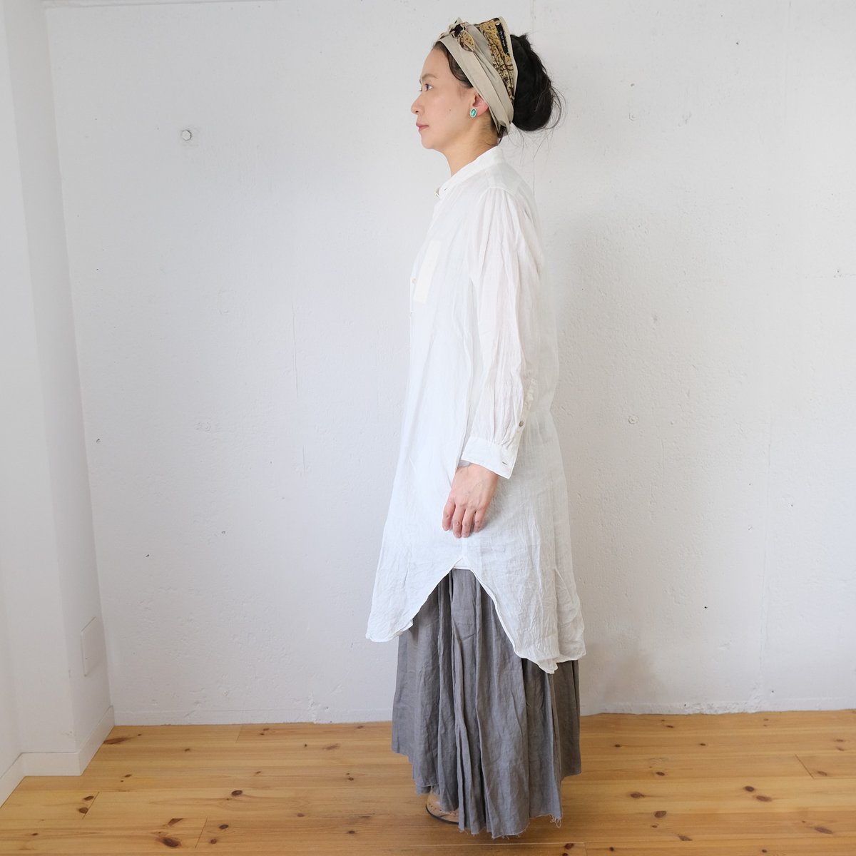 suzuki takayuki( スズキタカユキ) long skirt リネン ロングスカ suzuki takayuki( スズキタカユキ) long skirt リネン ロングスカ