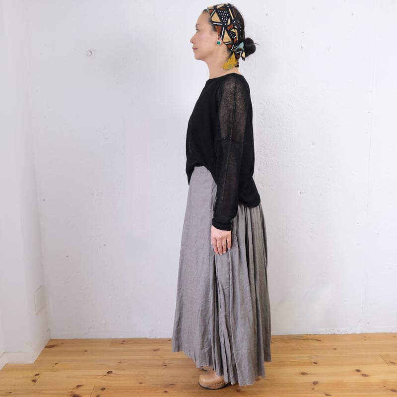 suzuki takayuki( スズキタカユキ) long skirt リネン ロングスカ suzuki takayuki( スズキタカユキ) long skirt リネン ロングスカ